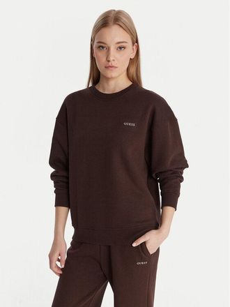 Guess Sweatshirt V6RQ13 K9V31 Braun Regular Fit