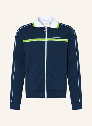 Casablanca Track Jacket Aus Piqu&eacute; blau