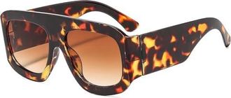 Generic Lunettes De Soleil Carr&eacute;es &Agrave; Grande Monture For Hommes Et Femmes, Tendance, For Lext&eacute;rieur, Les F&ecirc;tes La Conduite(Multi-colored)