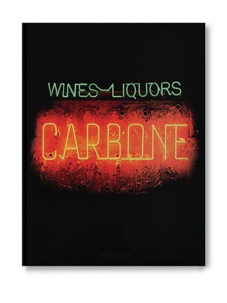 ASSOULINE livre de cuisine Carbone - Noir