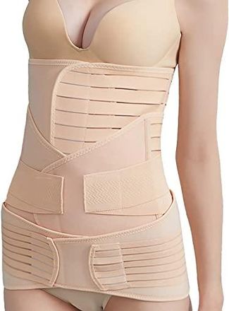 Generic Shaperwear pour femme UK Femmes Casual Solide Sport Taille Entrejambe Bande &eacute;lastique Slim Contraction Ceinture Corset Ceinture Entra&icirc;neur pour Femme,