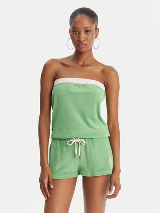 Juicy Couture Jumpsuit Applique Terry JCWFP126316 Gr&uuml;n Regular Fit