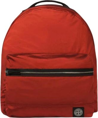 Stone Island Homme, Sacs, Rouge, Taille: ONE Size Backpack