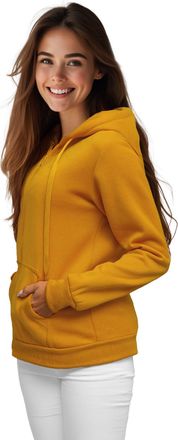 OZONEE Damen Kapuzenpullover Sweatjacke Sweatshirt Farbvarianten Kapuzenjacke Kapuzenpulli Langarm Kapuze Hoodie Sport Style Casual Fitness Basic Training 77