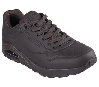Skechers UNO Stacre Herren-Sneaker, Choc, 10.5 US