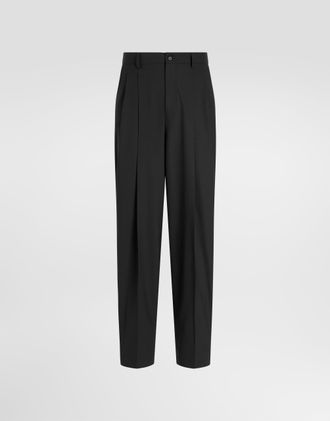 Dolce & Gabbana Hose Aus Schurwolle - Mann Hosen Und Shorts Braun 48