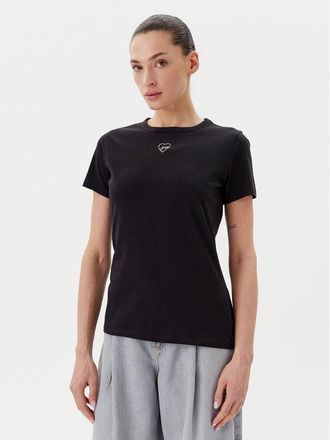 HUGO BOSS T-Shirt C_Elogo_21 50540260 Schwarz Slim Fit