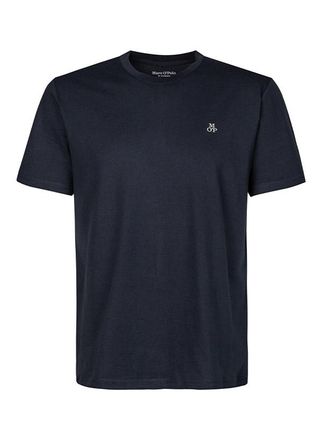 Marc O'Polo Herren T-Shirt blau Baumwolle