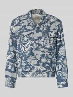 Scotch & Soda Jacke im Allover-Look mit Reverskragen