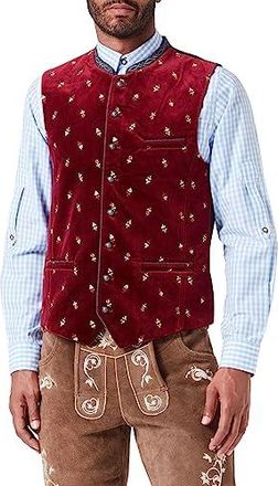 Stockerpoint Vittorio Gilet Traditionnel, Bordeaux, 56 cm Homme