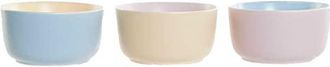 DKD Home Decor Schüssel (13,5 x 13,5 x 5 cm) (3 Stück) (Referenz: S3026060)