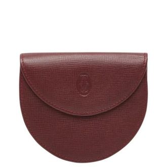 Cartier Porte-monnaie vintage doccasion - Femme - Pre-owned - Rouge - Taille: ONE Size