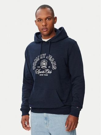 Tommy Jeans Sweatshirt Sports Club DM0DM23153 Dunkelblau Regular Fit