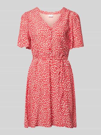 Vila Minikleid aus Viskose mit kurzer Knopfleiste Modell GRACE