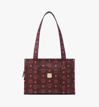 MCM Aren School Bag Tragetasche in Visetos