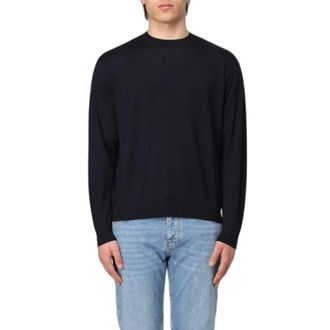 Emporio Armani Rundhals-Strickpullover - - Knitwear - Herren - Blau - M