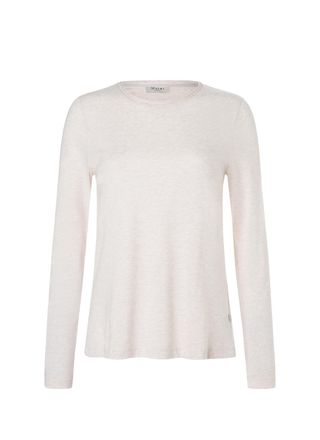 Maerz Damen Longsleeve 120300_119 48 T-Shirt, Hazelnut