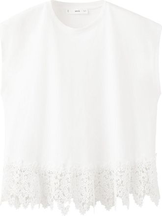 Mango T-Shirt BLONDE