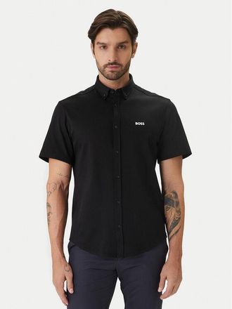 HUGO BOSS Hemd ST Motion 50555951 Schwarz Regular Fit