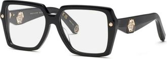 Philipp Plein Femme, Accessoires, Noir, Taille: 55 MM Optical Frame