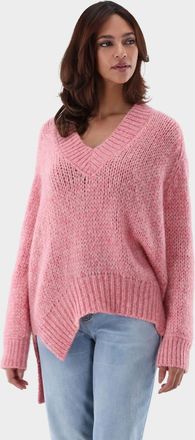van Laack Pullover mit V-Aussschnitt oversized