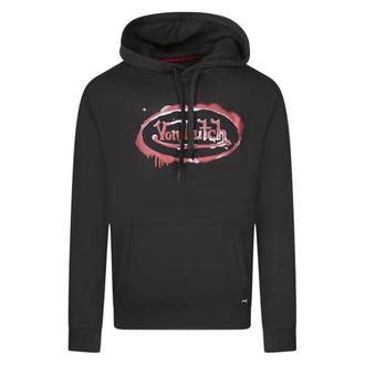 Von Dutch Sweat Noir à imprimé avec Un col à Capuche et des Manches Longues - Taille x_l