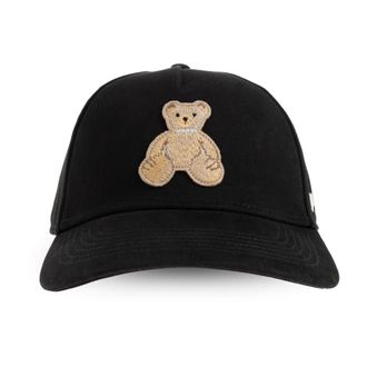 Palm Angels Femme, Accessoires, Noir, Taille: ONE Size Bear Cap