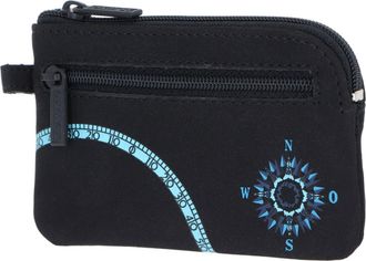 Oxmox Schl&uuml;sselm&auml;ppchen New Cryptan Keyholder Windrose Print Cyan Black schwarz