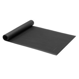 Amazon Basics Hochdichte Bodenmatte f&uuml;r Trainingsger&auml;te, Laufb&auml;nder und Fitnessstudios, 0,76 x 1,83 m, Schwarz