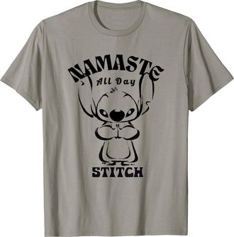 Disney Lilo & Stitch Namaste All Day T-Shirt