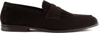 Doucal's Homme, Chaussures, Brun, Taille: 42 1/2 EU Suede Loafer