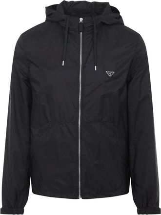 Prada Herren, Jacken, Schwarzk, MGr&ouml;&szlig;e