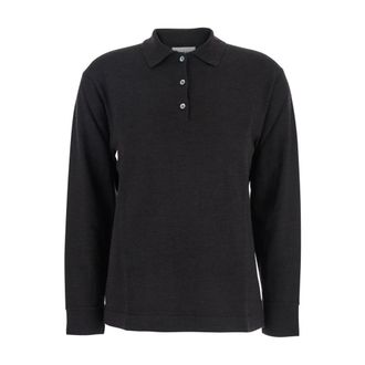 P.A.R.O.S.H. Gestricktes Poloshirt - - Knitwear - Damen - Braun - XS