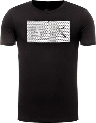 A|X Armani Exchange T-Shirt 8NZTCK Z8H4Z 1200 Schwarz Slim Fit