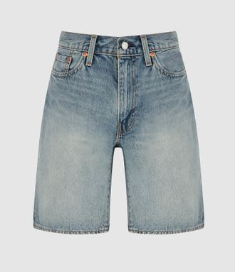 Levi's Short 468 Loose Light Indigo-Worn In Light Workout