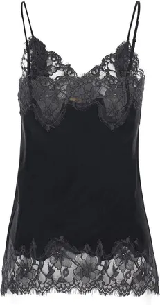 Gold Hawk Womens V-Neck Long-Sleeved Top Black Fabric Tops