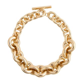 Liviana Conti Encore Chunky Chain Halskette - - Accessories - Damen - Gelb - ONE SIZE