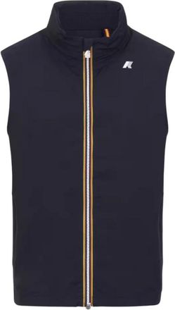 K-Way Homme, Vestes, Bleu, Taille: L Valen Stretch Nylon Jersey Vest
