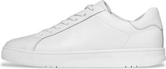 FitFlop Herren Rally Ii Mens Tumbled-Leather Sneakers Sneaker, Urban White, 44.5 EU