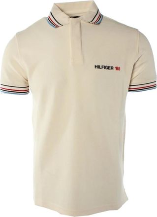 Tommy Hilfiger Homme, Tops, Beige, Taille: S Polo Coupe Standard