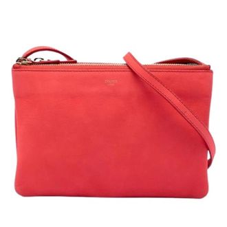 Celine Pre-owned The Trio Crossbody Bag - - Pre-owned - Damen - Rot - ONE SIZE