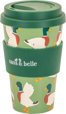 Sass & Belle Mallard Duck Reise-Kaffeetasse