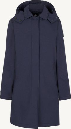 Jott Imperm&eacute;able &agrave; capuche amovible Marine Corinthe - Taille XS