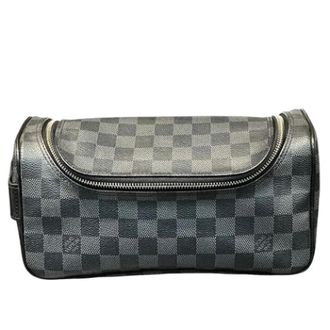 Louis Vuitton Pre-owned Damier Graphite Pouch - - Pre-owned - Herren - Grau - ONE SIZE
