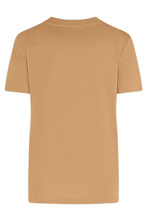 Max Mara Womens Papaia Cotton Crew-Neck T-Shirt Camel T-Shirts & Jerseys