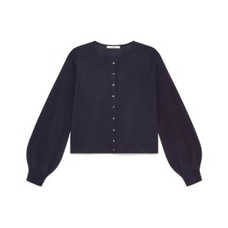 Maliparmi Maliparmi, Damen, Strickwaren, Blau, XSGr&ouml;&szlig;e