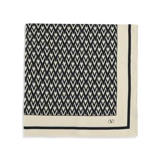 Valentino Garavani Femme, Accessoires, Multicolore, Taille: ONE Size Toute La V Silk Scarf