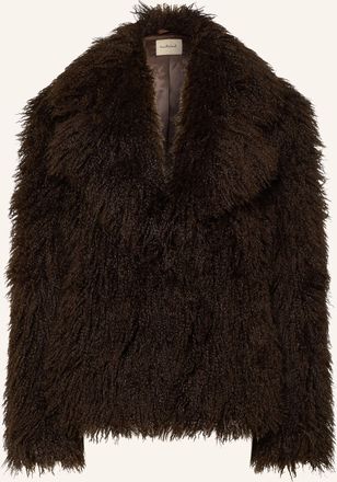 Smith & Soul Kunstfell-Jacke braun