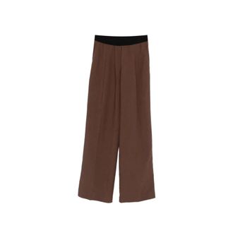 Ermanno Scervino Viskosehose - - Trousers - Damen - Braun - L