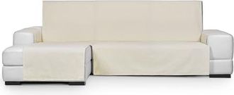 Eysa schmutzabweisender sofabezug extra für chaiselongue Linke Vorderansicht roh Design Genna